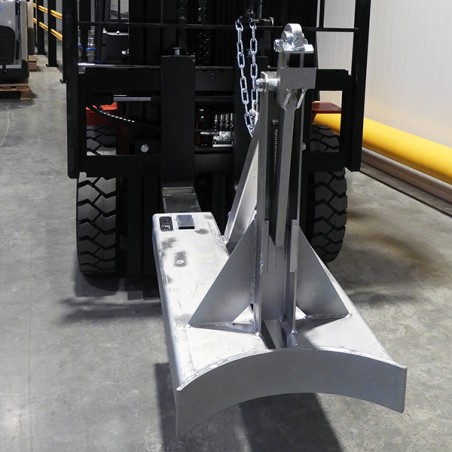 Drum clamp for forklift